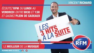Jouez avec Vincent Richard aux 3 Hits à la suite ! 